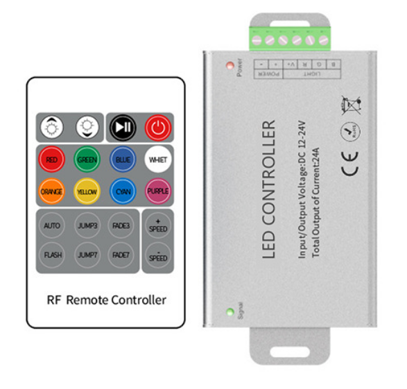 LED 20-Key RF Aluminum Shell Remote Controller - Guangzhou Gliszen ...